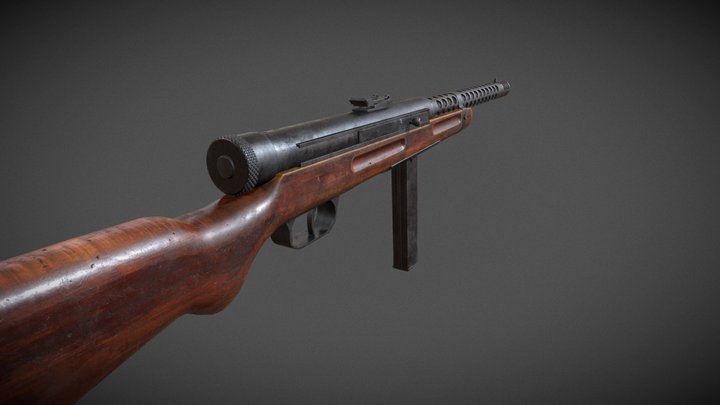 Beretta38a 3D models - Sketchfab