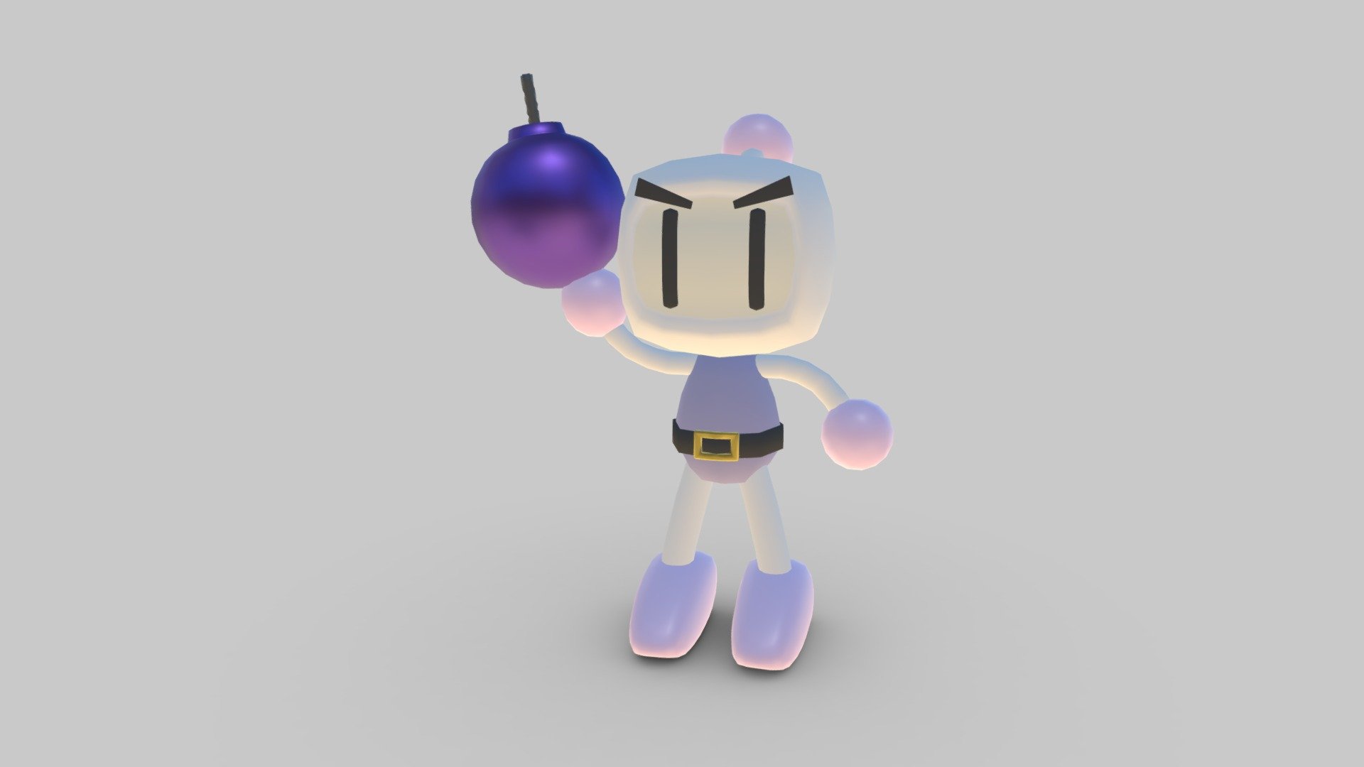 Bomberman - Download Free 3D model by KloWorks [3af96d1] - Sketchfab