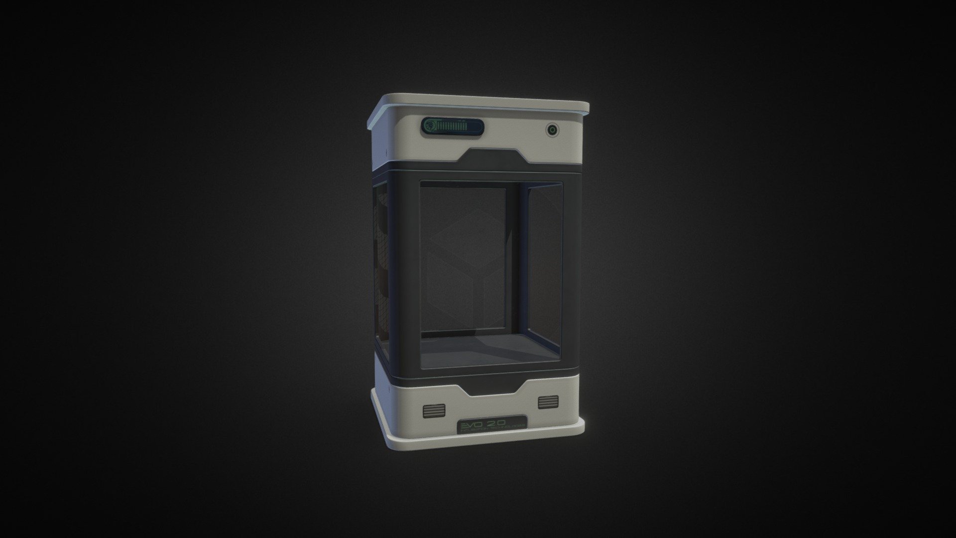 Sci Fi Plant Incubator - 3D model by Mark Bowley (@markantonybowley ...