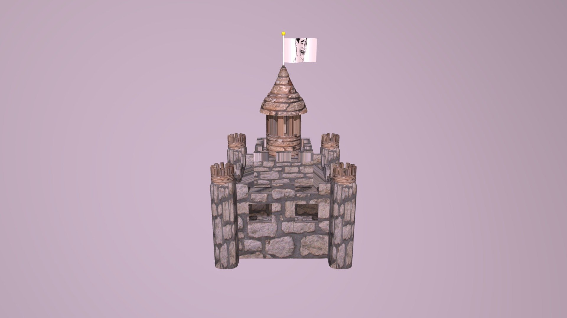 A07 Edit Mesh Menu Castle - 3D model by jakechoi0605 [3afaf2b] - Sketchfab