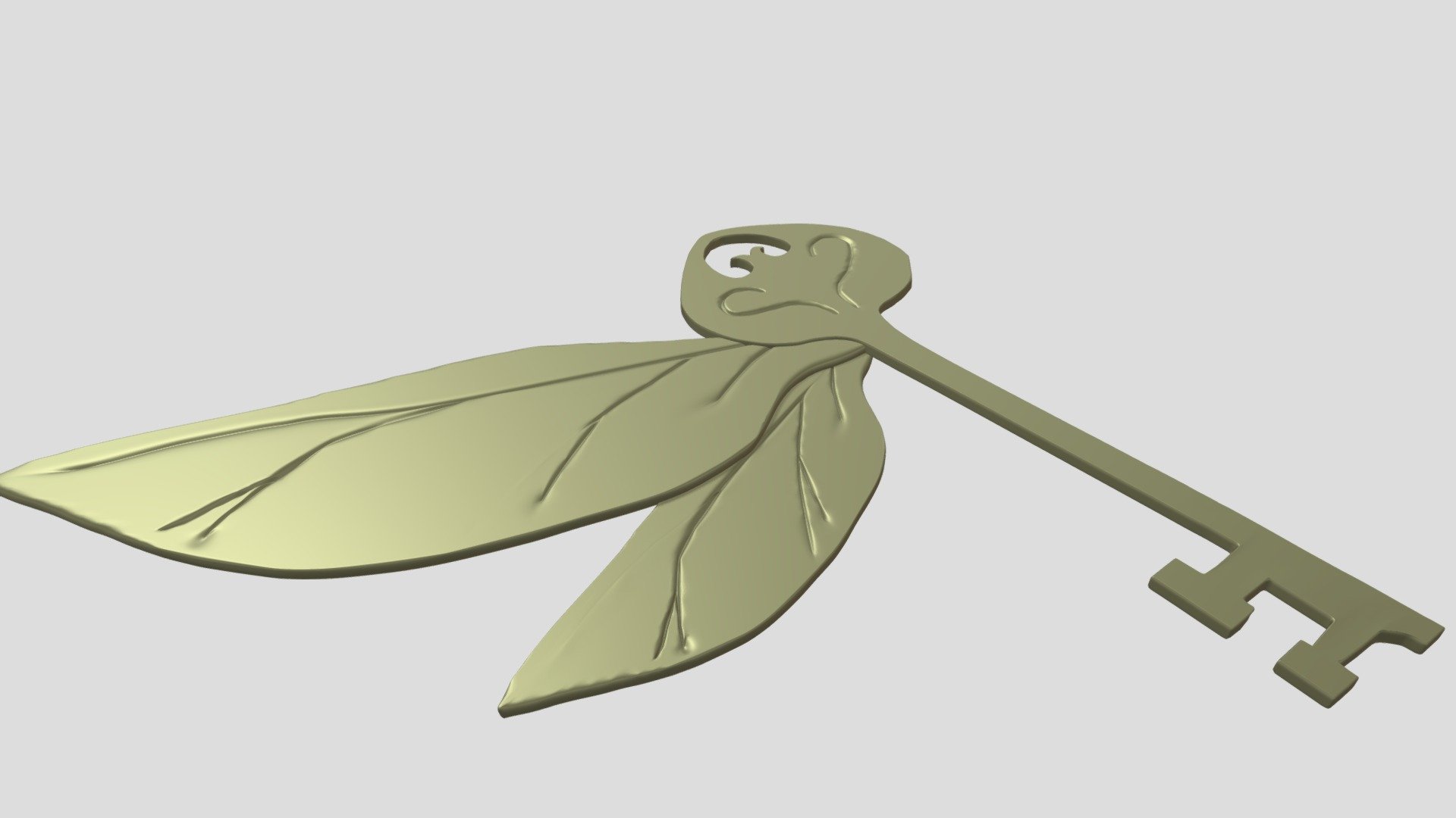 Key wing - 3D model by Paula.de.Souza [3afe9ac] - Sketchfab