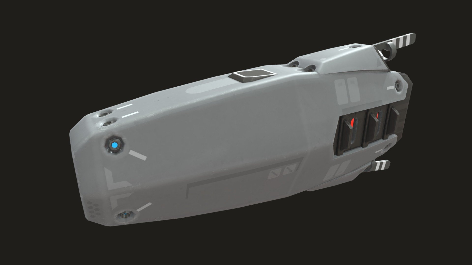 Nebulous Project - Pygmy Class Corvette - Download Free 3D model by ...