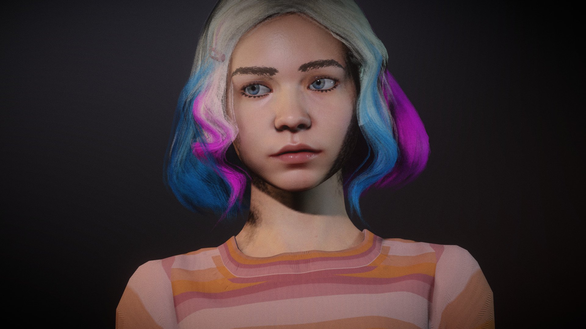 Enid - Buy Royalty Free 3D model by Cg Stuff (@bokeh) [3affdb4 ...