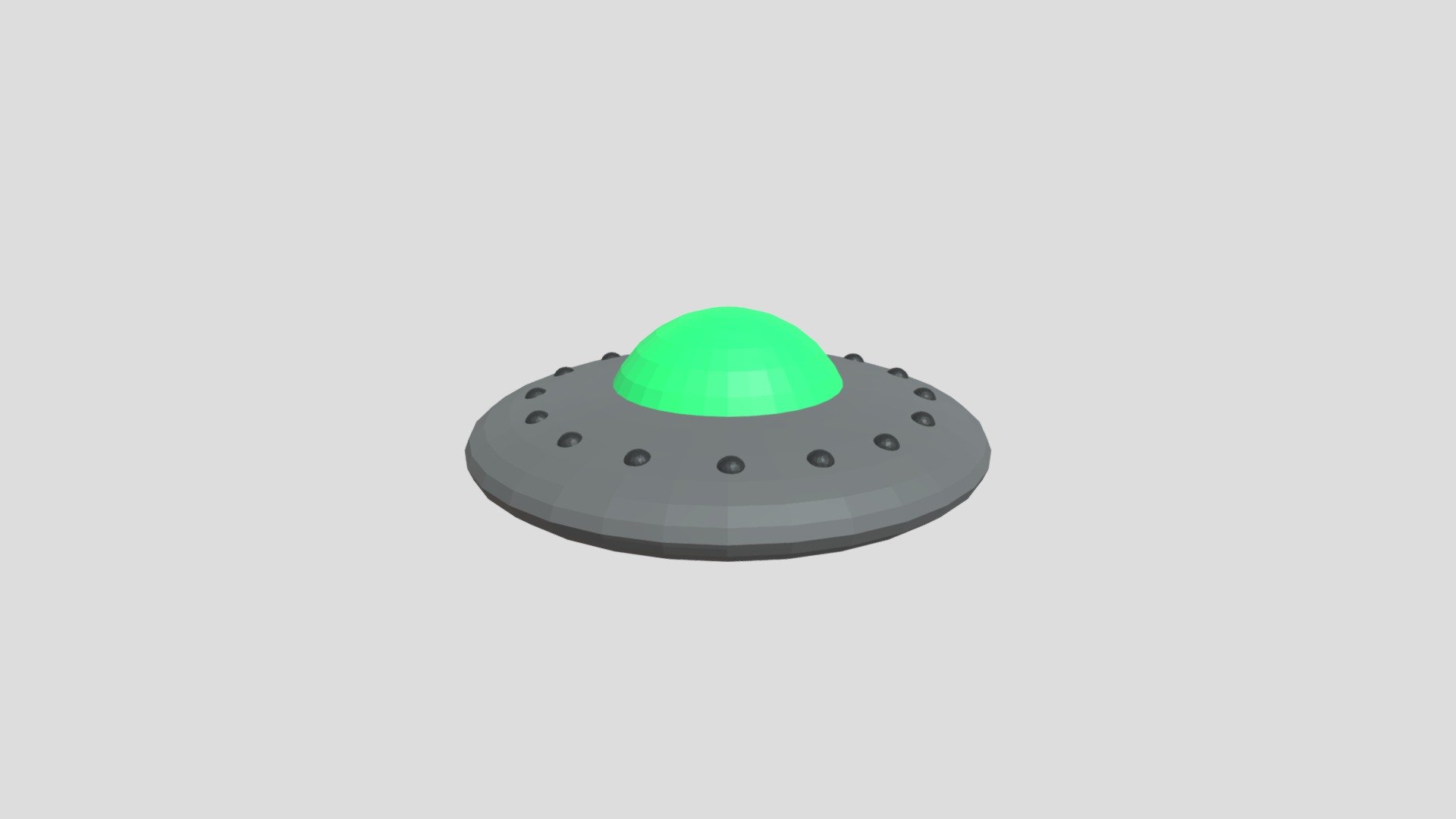 Low Poly Ufo - Download Free 3D model by sara3dbear [3b018b2] - Sketchfab