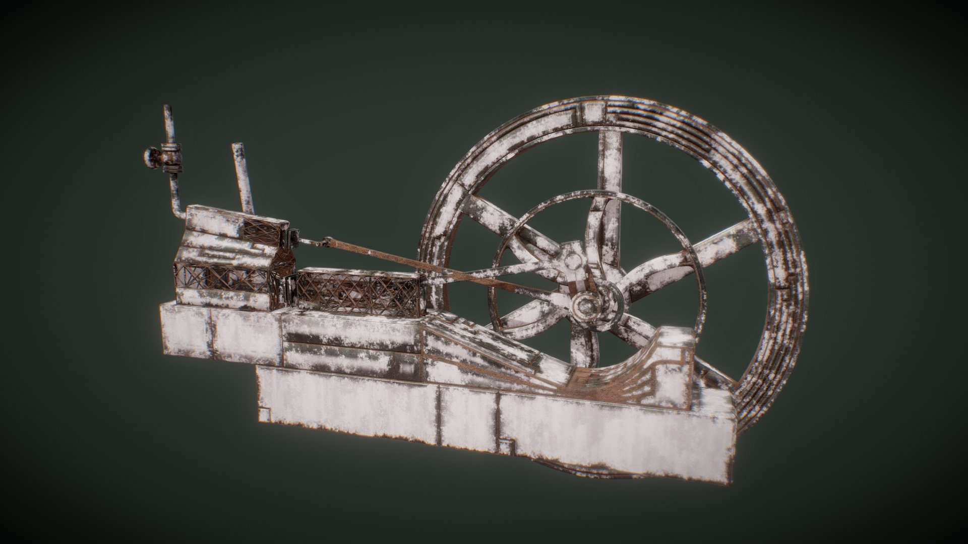 Steam Engine - Download Free 3D model by ChamberSu (@chambersu1996 ...