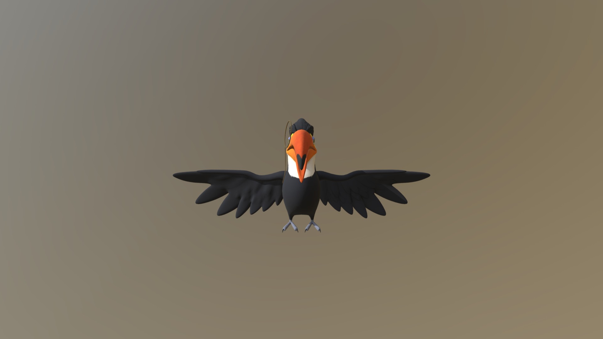 Tiago Toucan - 3D model by BrandXR [3b0360e] - Sketchfab