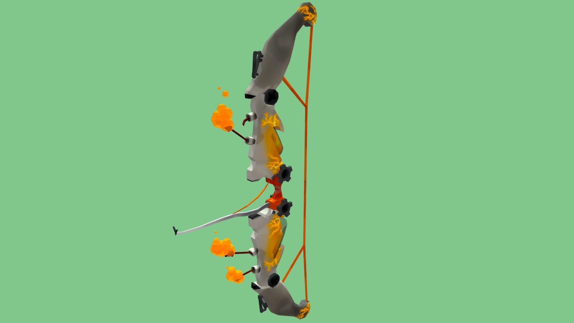 Lava Powered Mechanical Bow - Download Free 3D model by ...