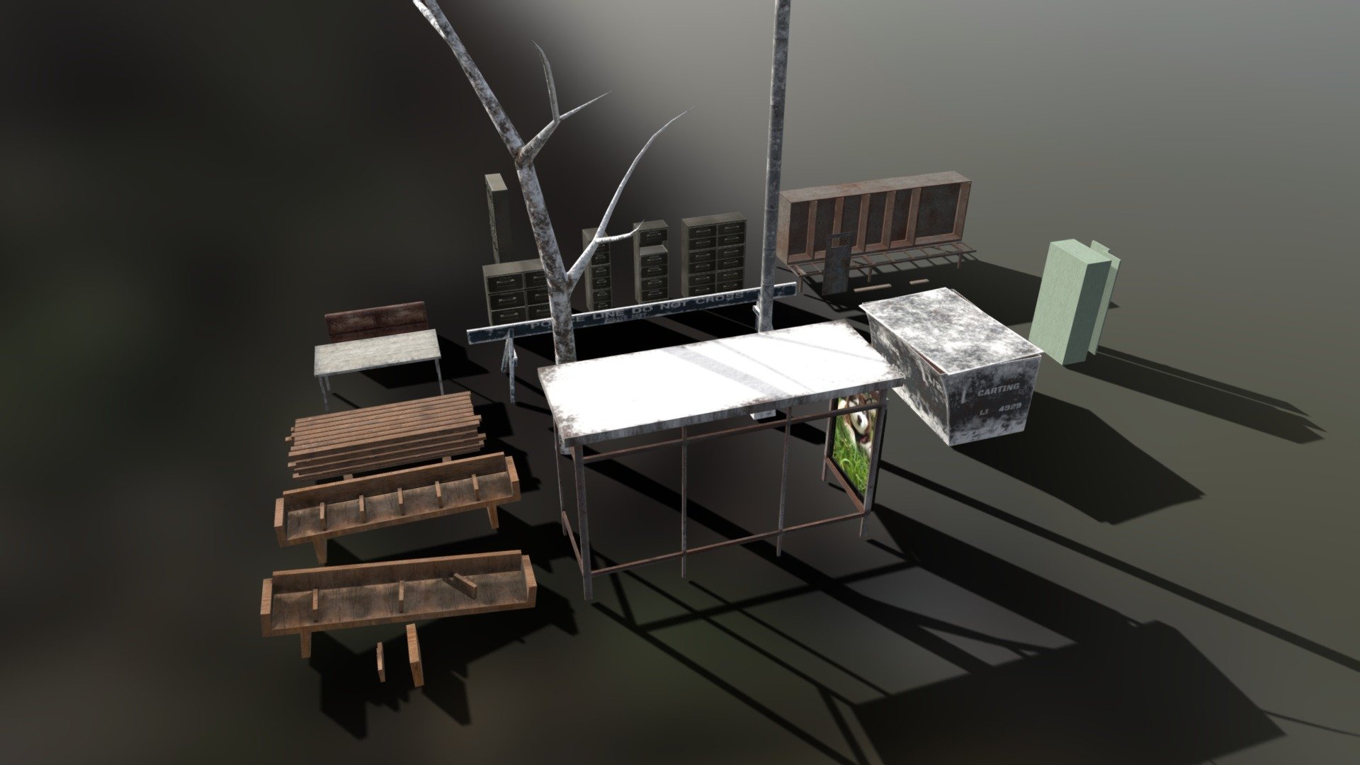 Roscoe Street - Item set 2 - Download Free 3D model by Neo_minigan ...