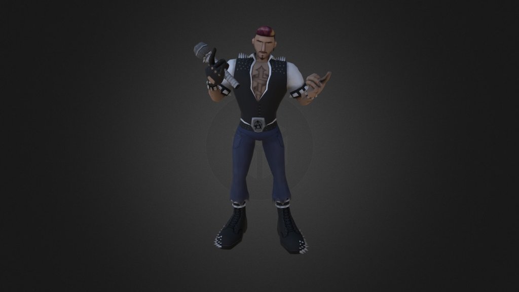 Band Character_Singer_Percy - 3D model by PercyShen [3b06ce0] - Sketchfab