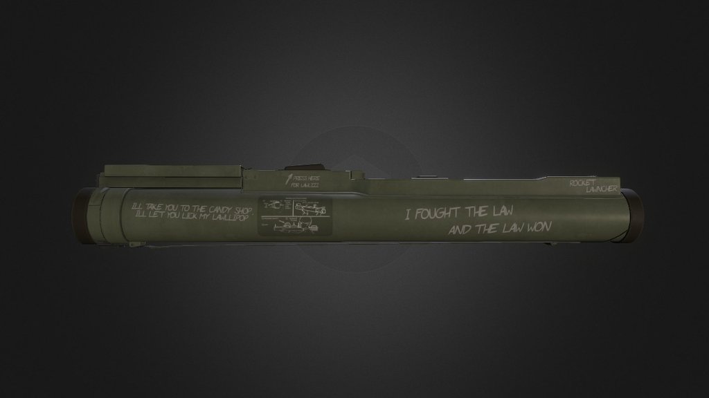 M72A6 - Light Anti-Armor Weapon - 3D model by P1NGA [3b06e6e] - Sketchfab