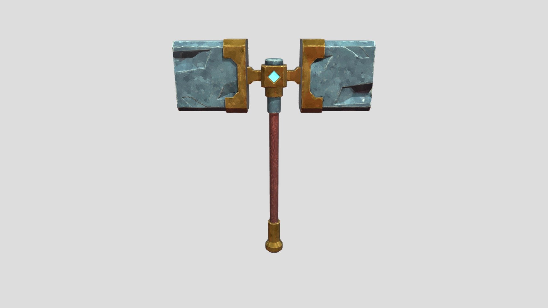 3D Hammer - 3D model by LucielStar88 [3b07a3e] - Sketchfab