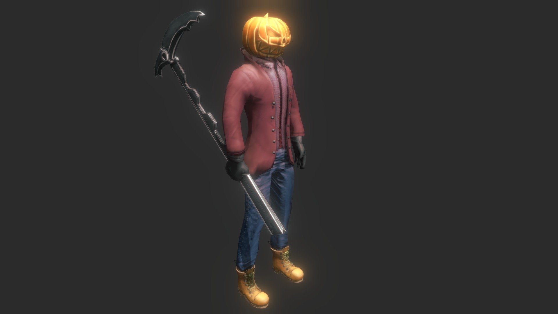 Halloween Character - Download Free 3D model by ghjfyhjn [3b0b412 ...