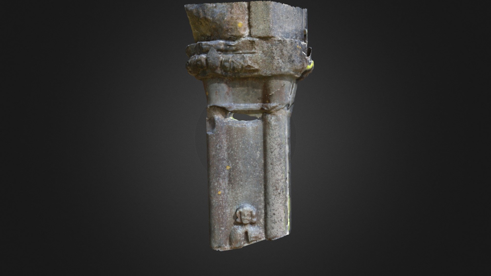 Jerpoint Abbey: 7th Column West - Download Free 3D model by b ...