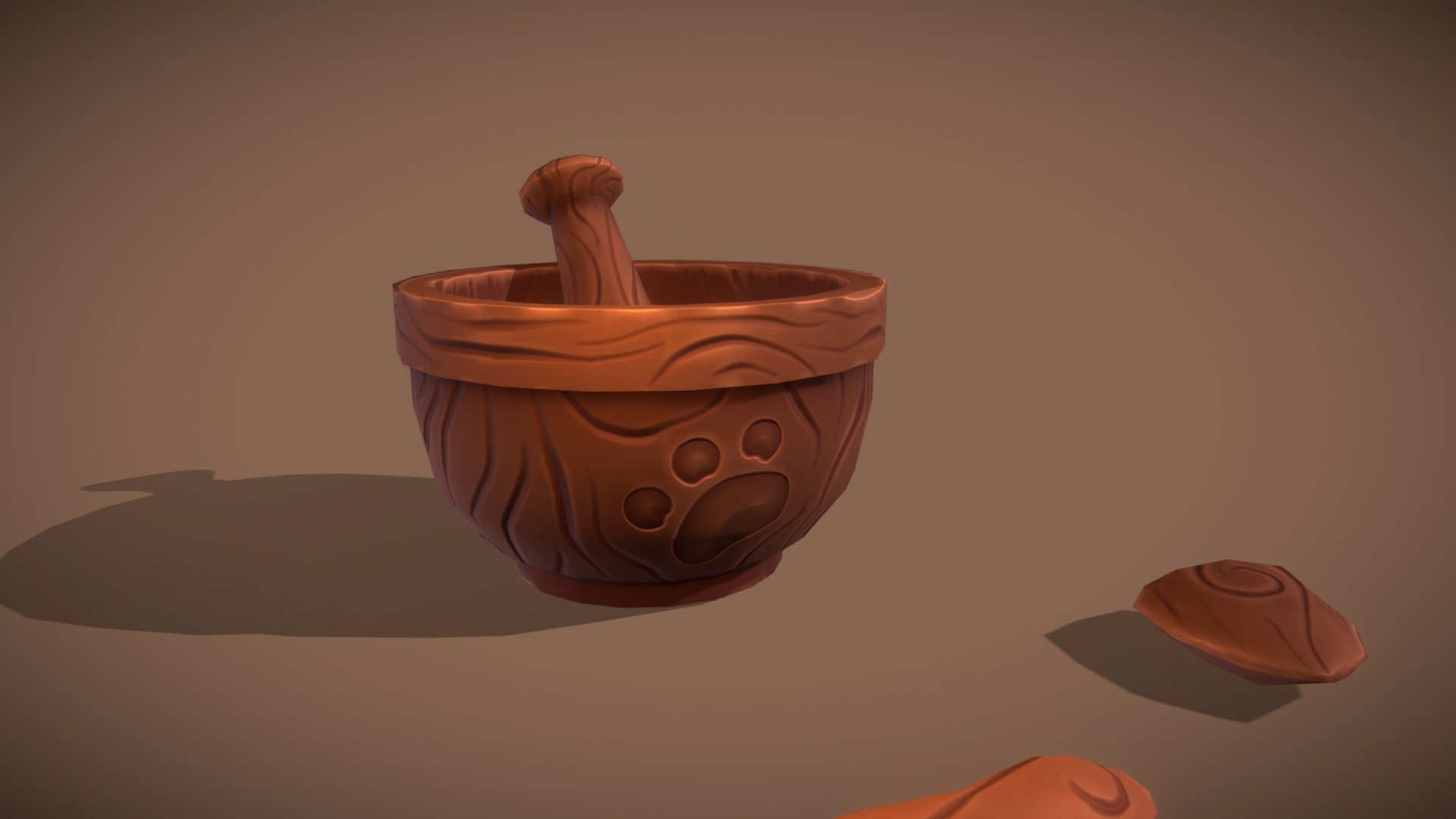 Stylized Mortar - Download Free 3D model by 虹コ (@njko_39) [3b0e4f8] - Sketchfab