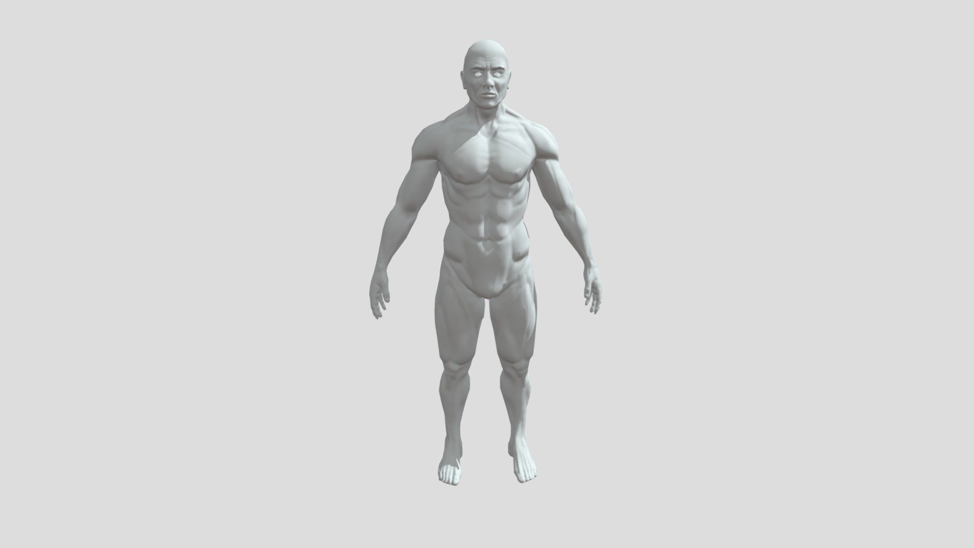 Male Anatomy Study - 3D model by Simone Kapp (@sumoemoe) [3b108f0] - Sketchfab