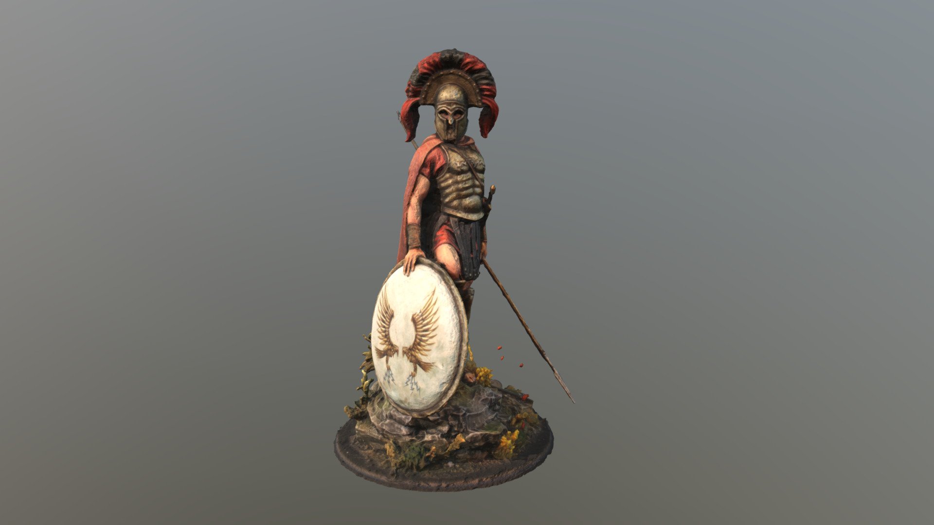 Greek soldier miniature - 3D model by Pierre Wilmot (@pierre.wilmot ...