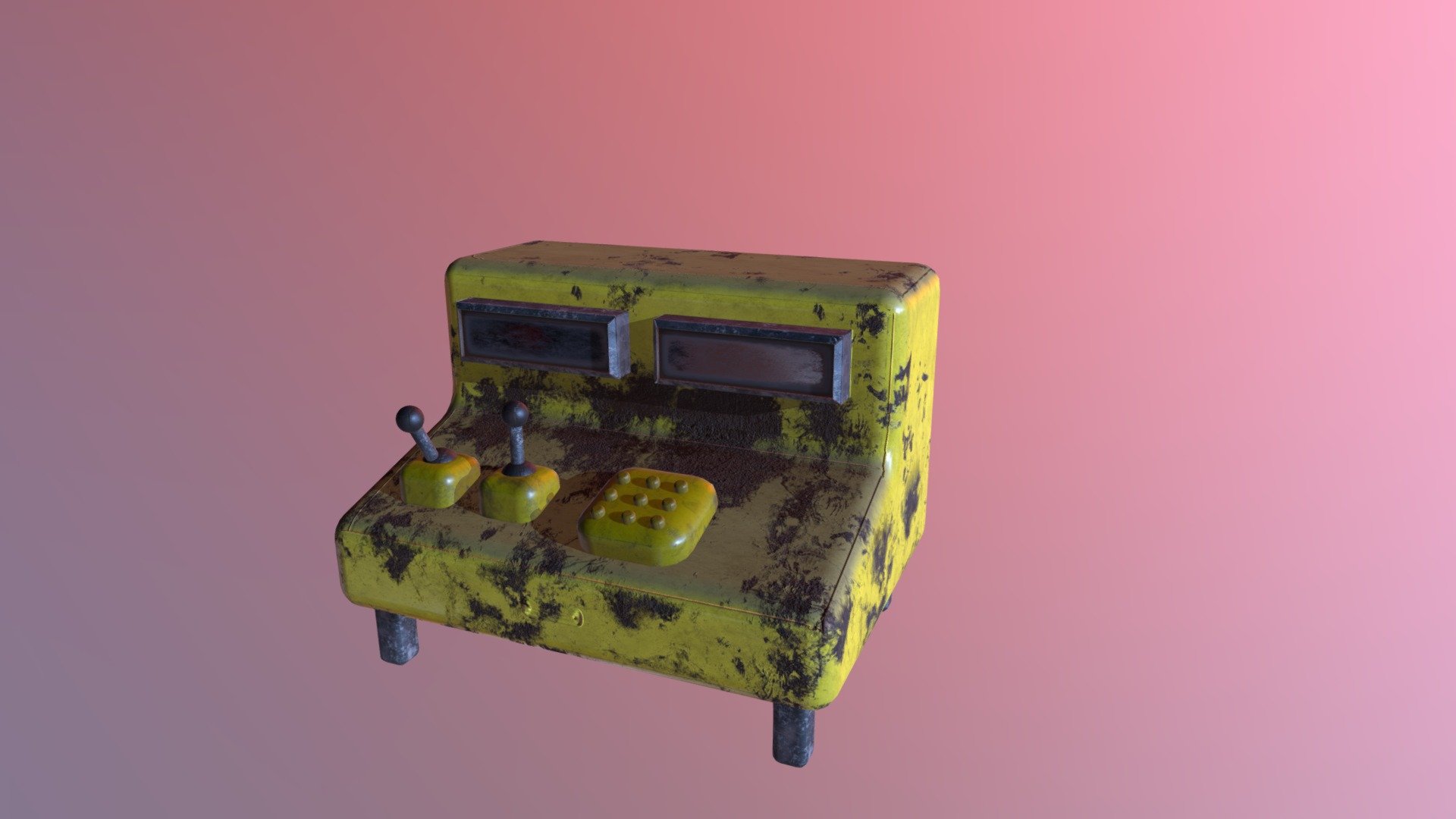 Crane Operator Machine for Abandoned Building - Download Free 3D model ...
