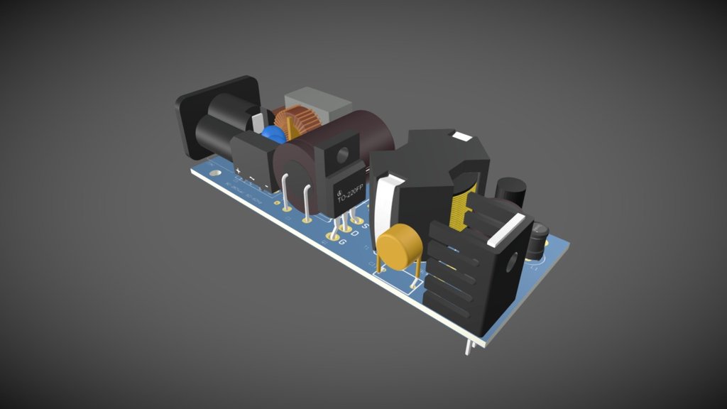 45 W adapter - 3D model by Infineon Technologies AG ...