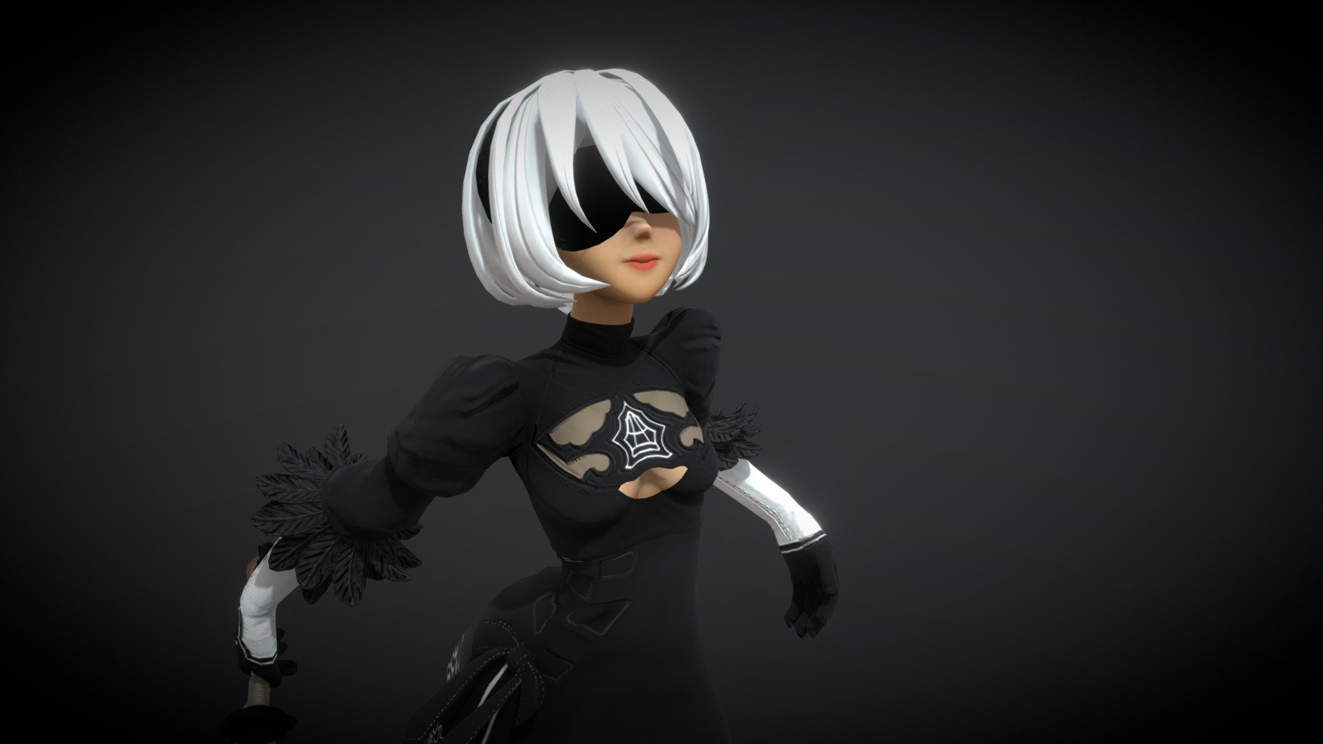 2b_Portfolio - 3D model by Blueky [3b127af] - Sketchfab