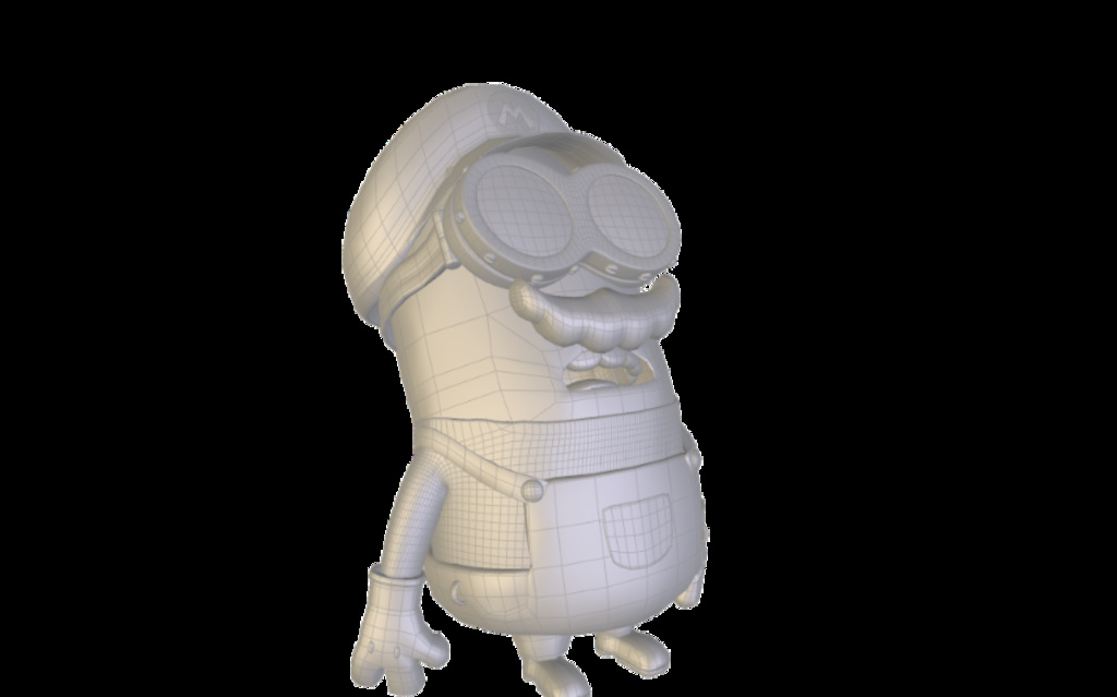 Minion mario - 3D model by ErnestoAlvarez [3b1290f] - Sketchfab