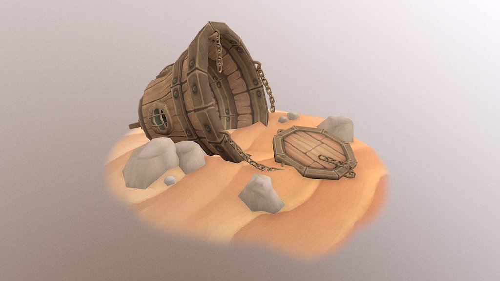 Diving Bell - 3D model by Atromesis | Zharokiid (@zharokiid) [3b131b7 ...