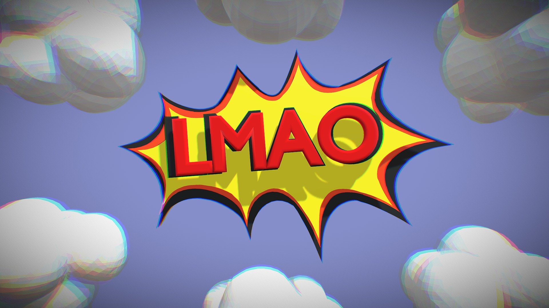 "LMAO" FX for AR animated - Buy Royalty Free 3D model by KamillaKraus ...