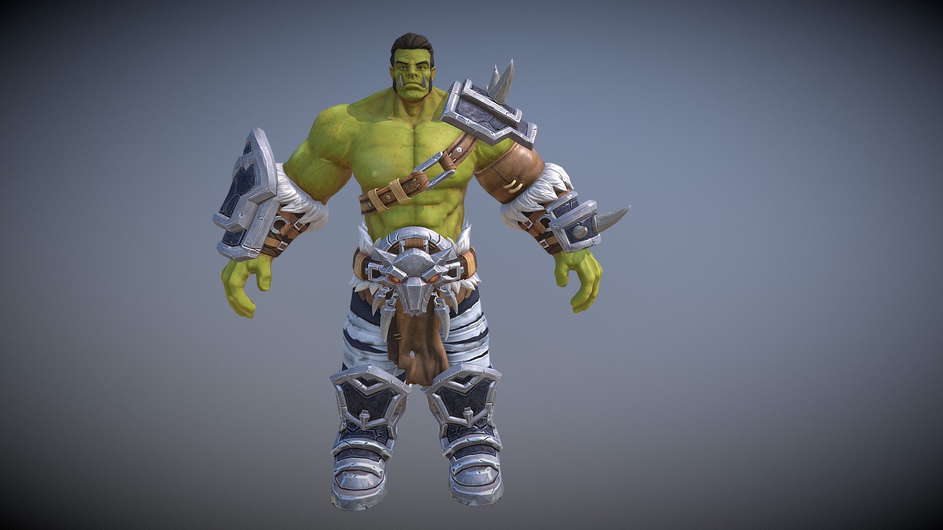 Orc_casual_style - 3D model by hoanglong9923 (@honglong99) [3b13e79 ...