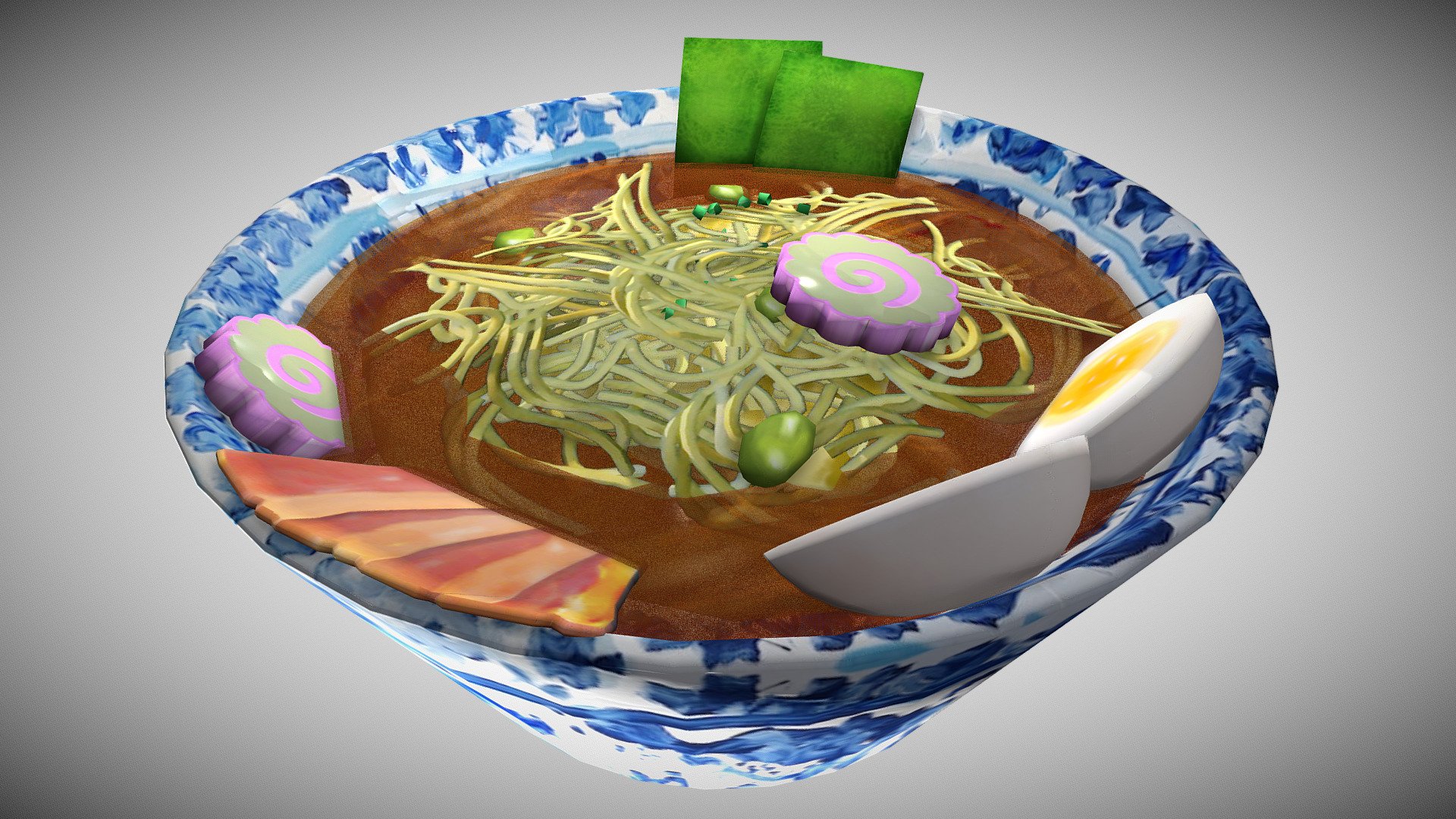 A Bowl of Ramen - Buy Royalty Free 3D model by Primordial Geometry ...