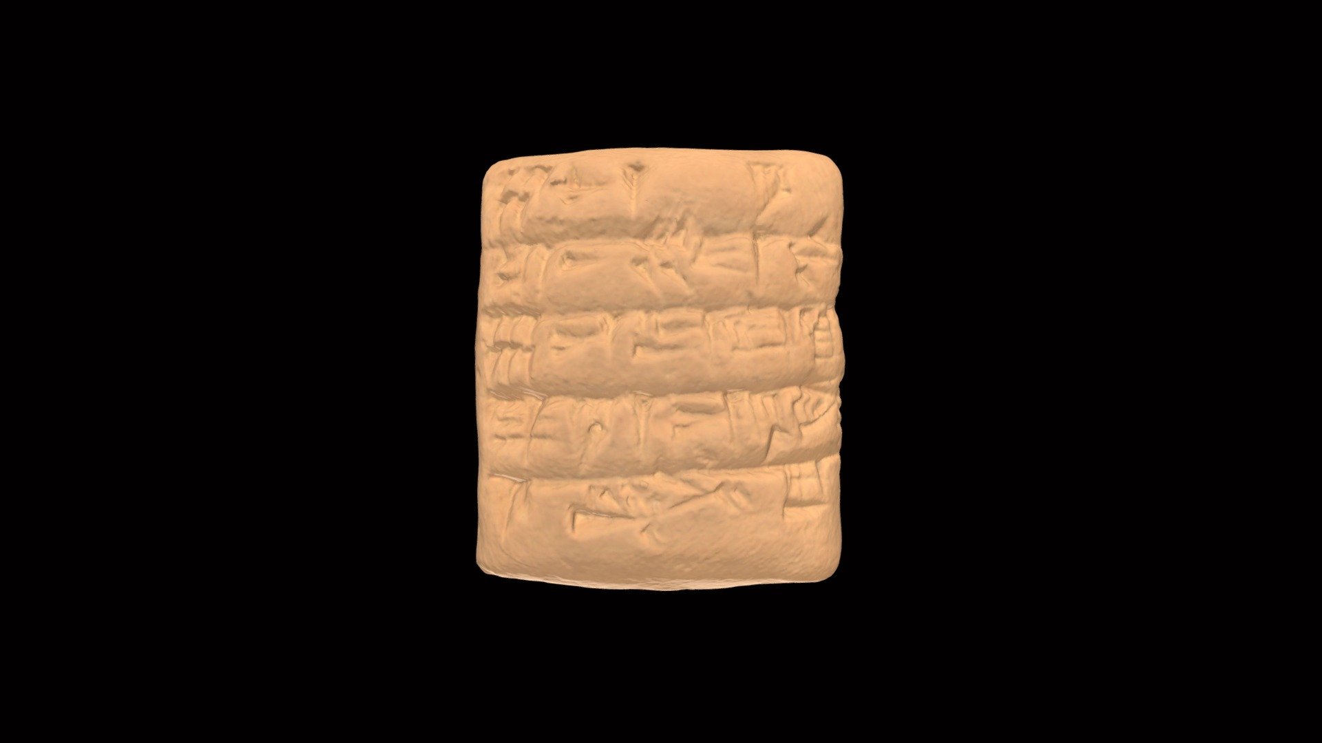 Cuneiform Tablet HMANE1899.2.246 - 3D model by Harvard Museum of the ...
