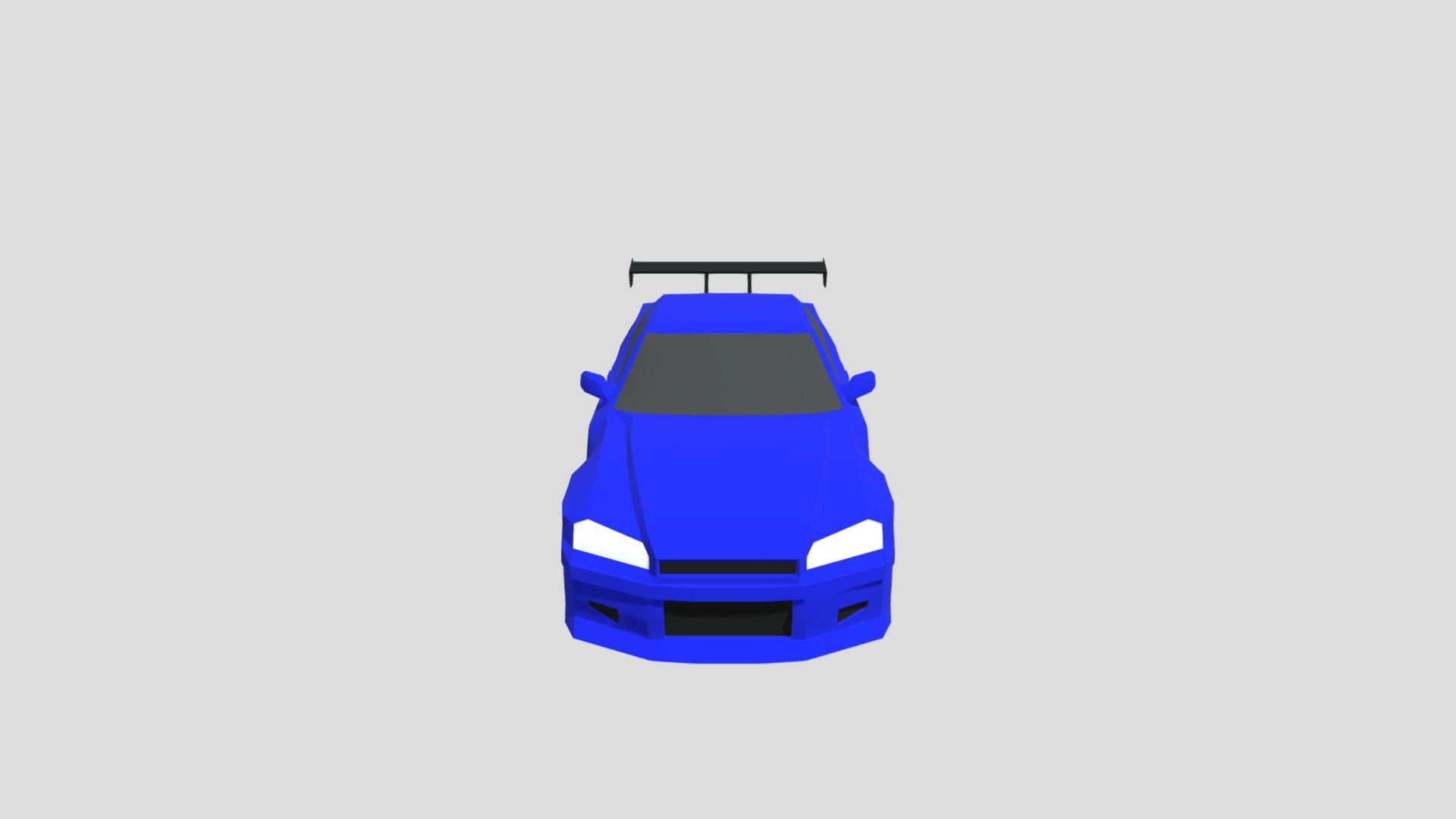Nissan Skyline R34 (Low Poly) - 3D model by Minato_Uchiha [3b193f1 ...