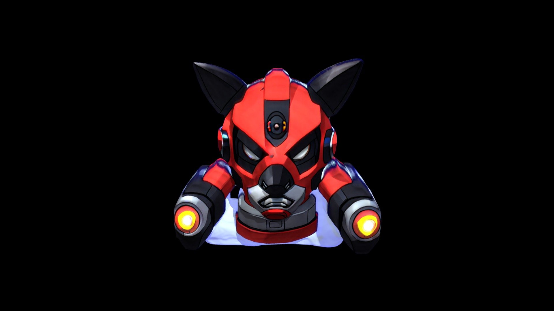 Helmet Mask Robot Cartoon 1921 - Download Free 3D model by klrxyz ...
