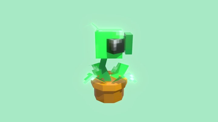 Peashooter 3D models - Sketchfab