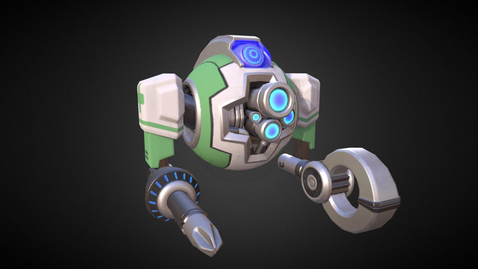Gavin's Repair Bot - 3D model by Dark Rift Entertainment, Inc (@dark ...