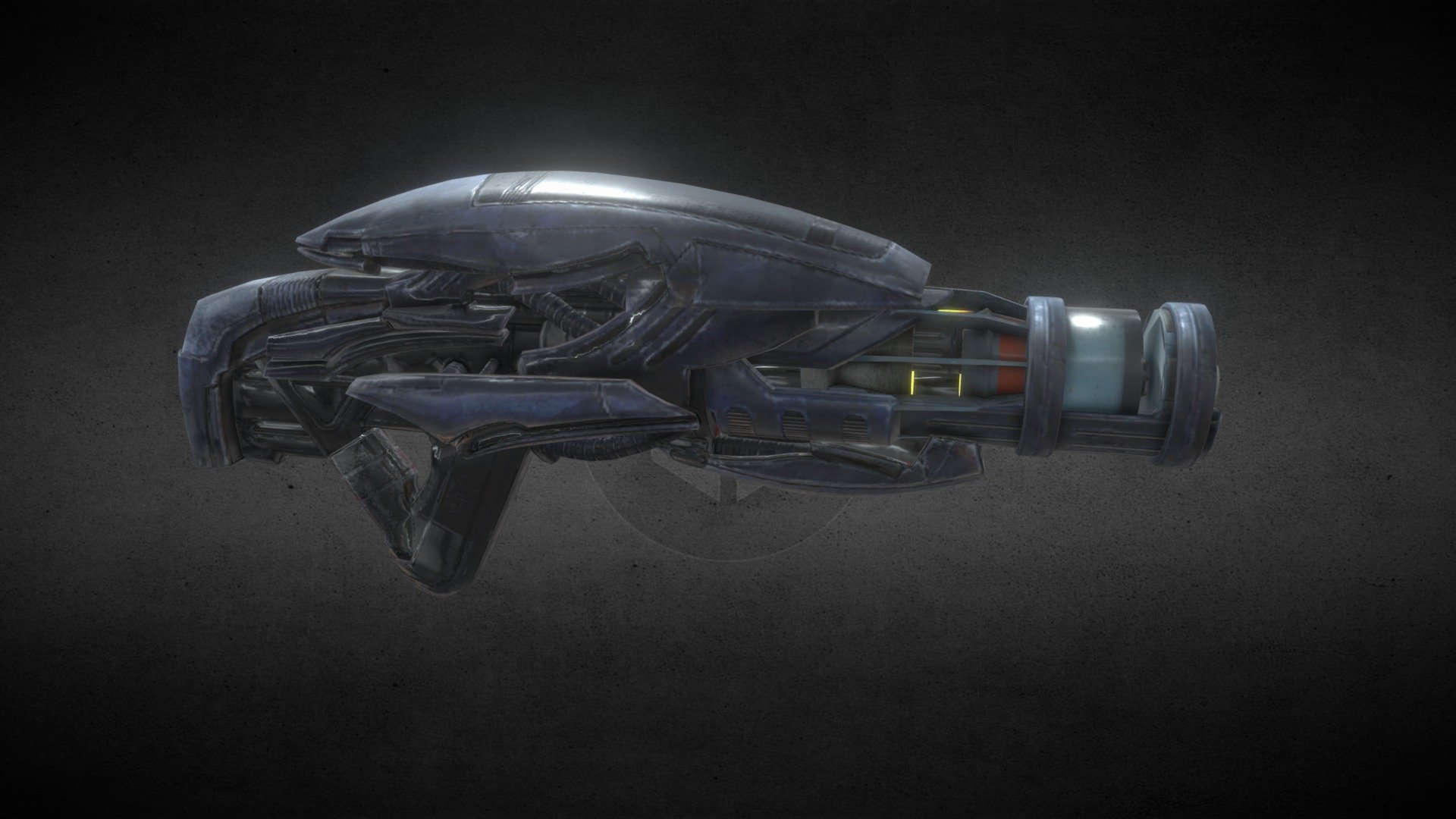 Rigged astro blaster - Download Free 3D model by photon (that one larry ...