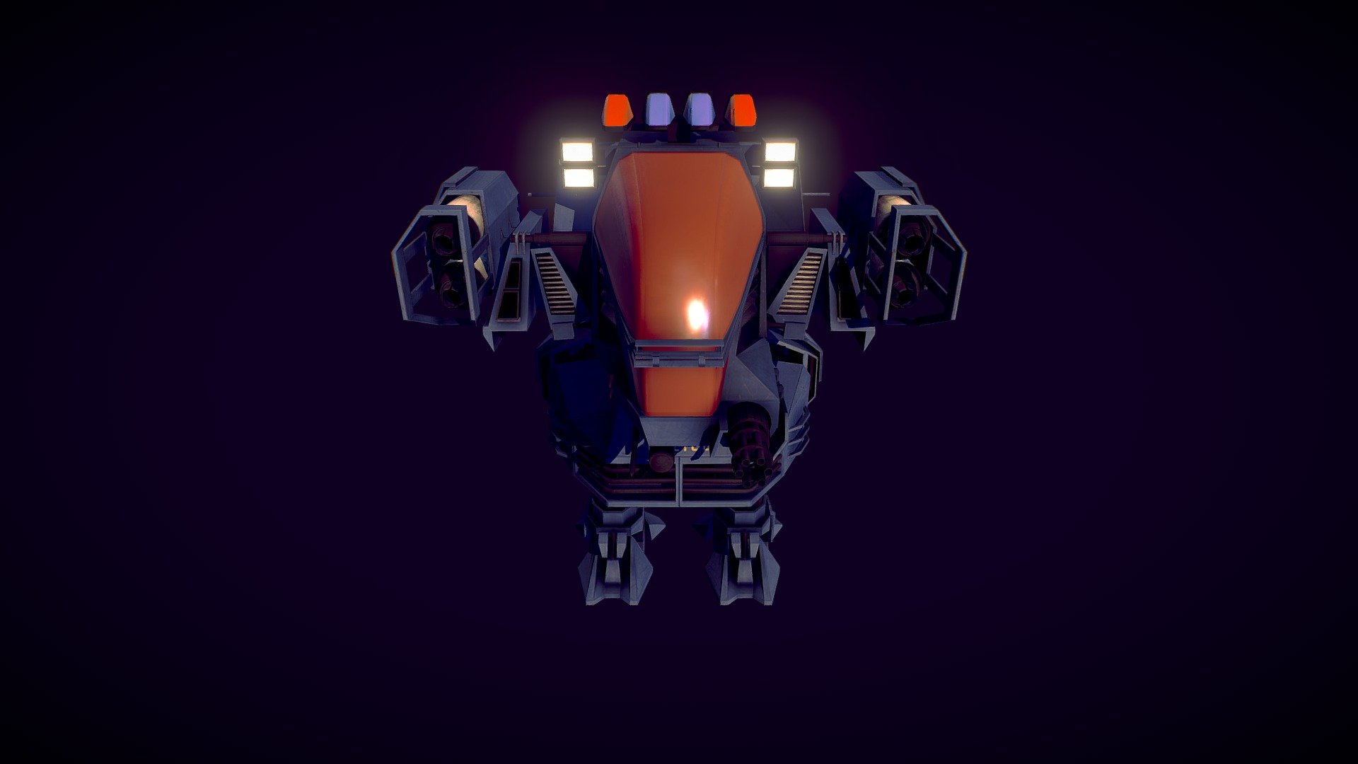 FutureCop X1-A - 3D model by Daniel Wilkes (@DanielWilkes) [3b2097c ...
