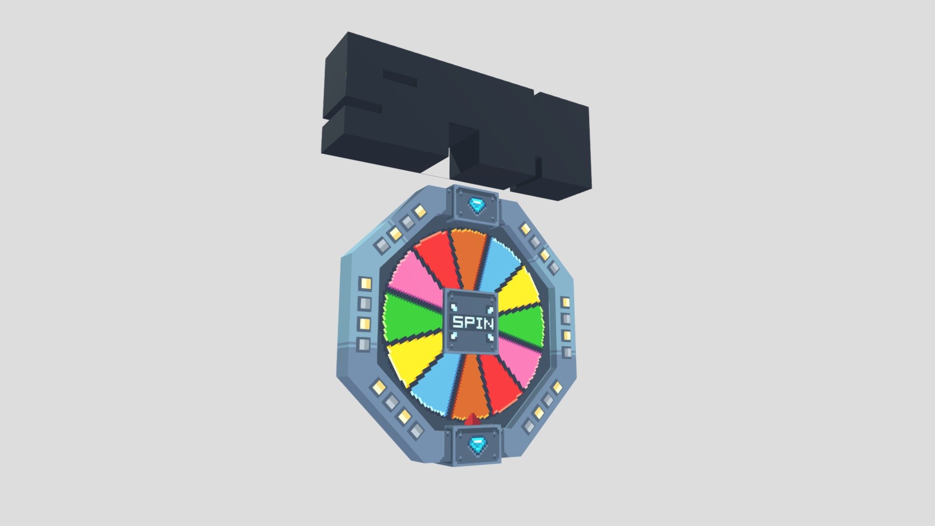 fortune wheel - 3D model by Lemon 🍋 (@onlylemons) [3b213a9] - Sketchfab