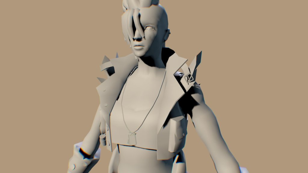GUNRUNNER: Female Pilot - WIP - 3D model by Jeanne Price (@jdwyprice ...