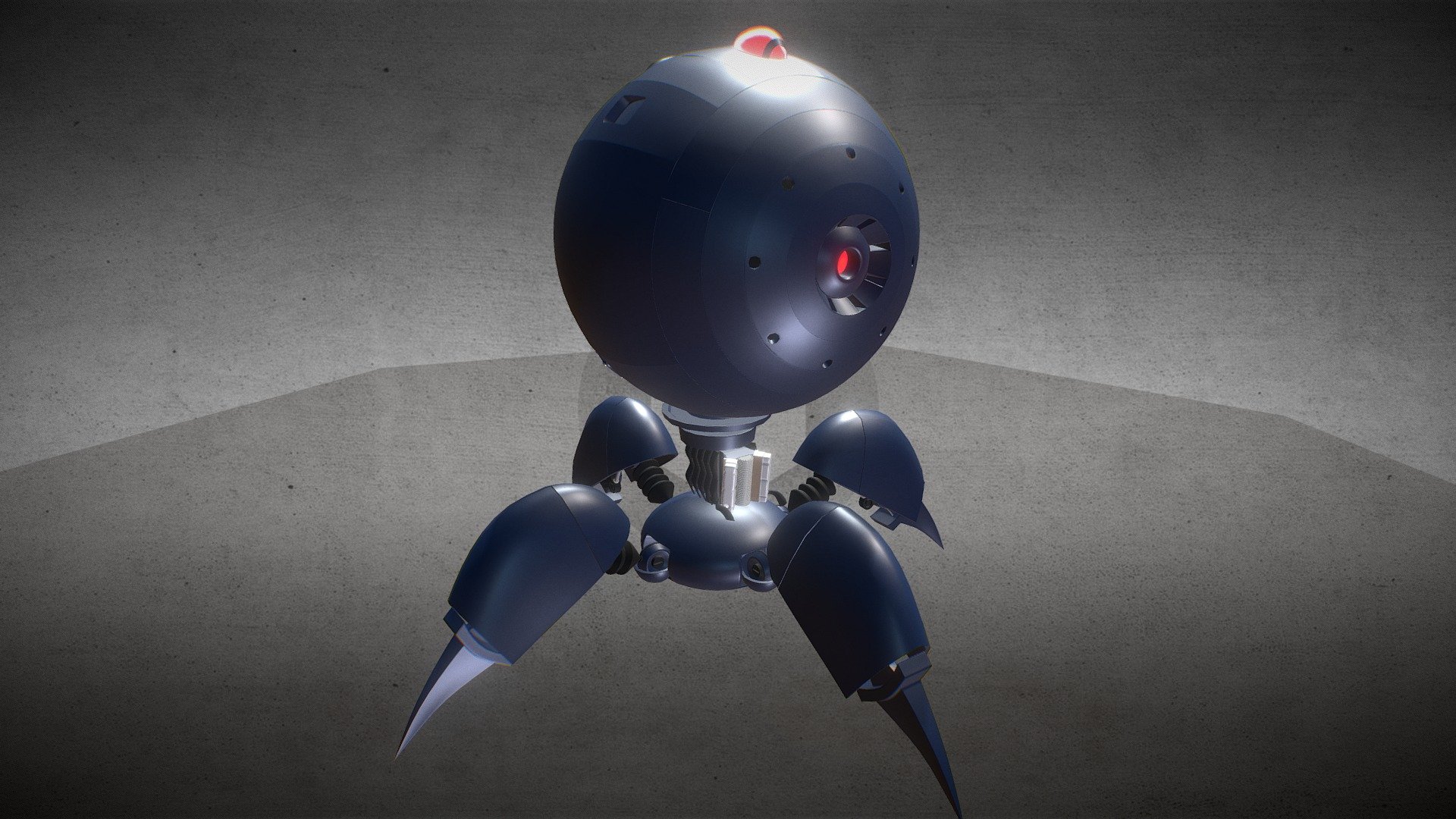 Laser Robot - 3D model by zodaklatino [3b2321e] - Sketchfab