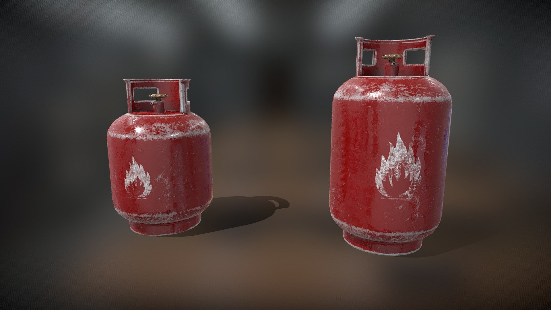 Propane Tanks - 3D model by Leandro Andrade (@LeandroAndrade) [3b2350e ...