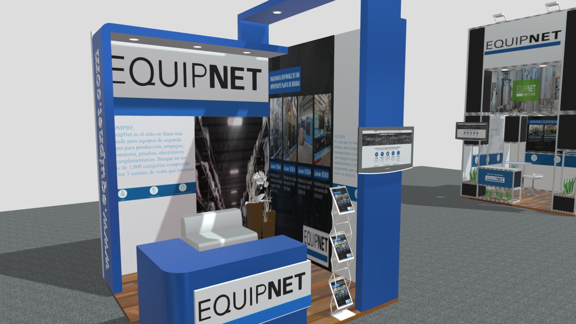 Equipnet Diclab - 3D model by espaciosyexhibicion [3b235bd] - Sketchfab