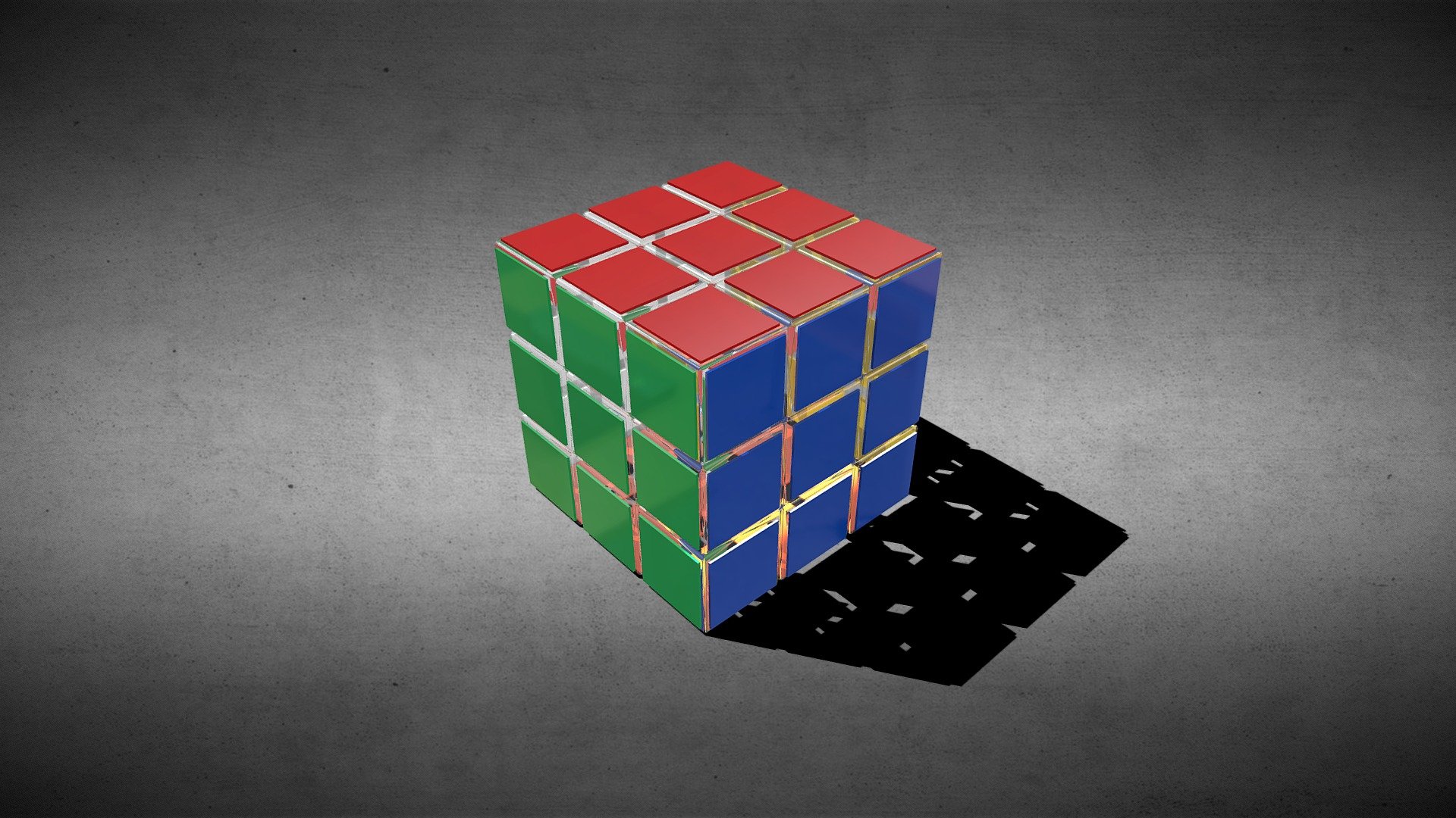 Rubik's Cube - Buy Royalty Free 3D model by vimalgeorge10 [3b2370e ...