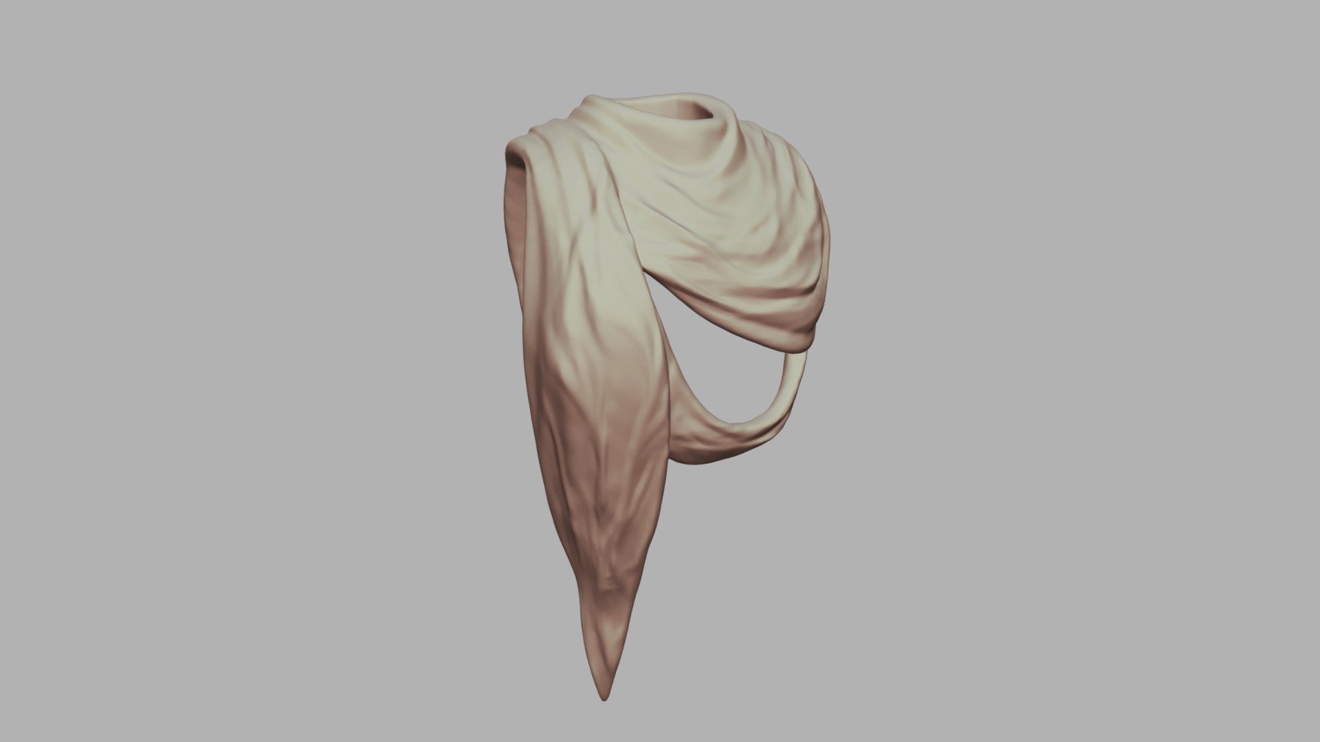 Scarf for 3d Printable Character 32 - Buy Royalty Free 3D model by ...
