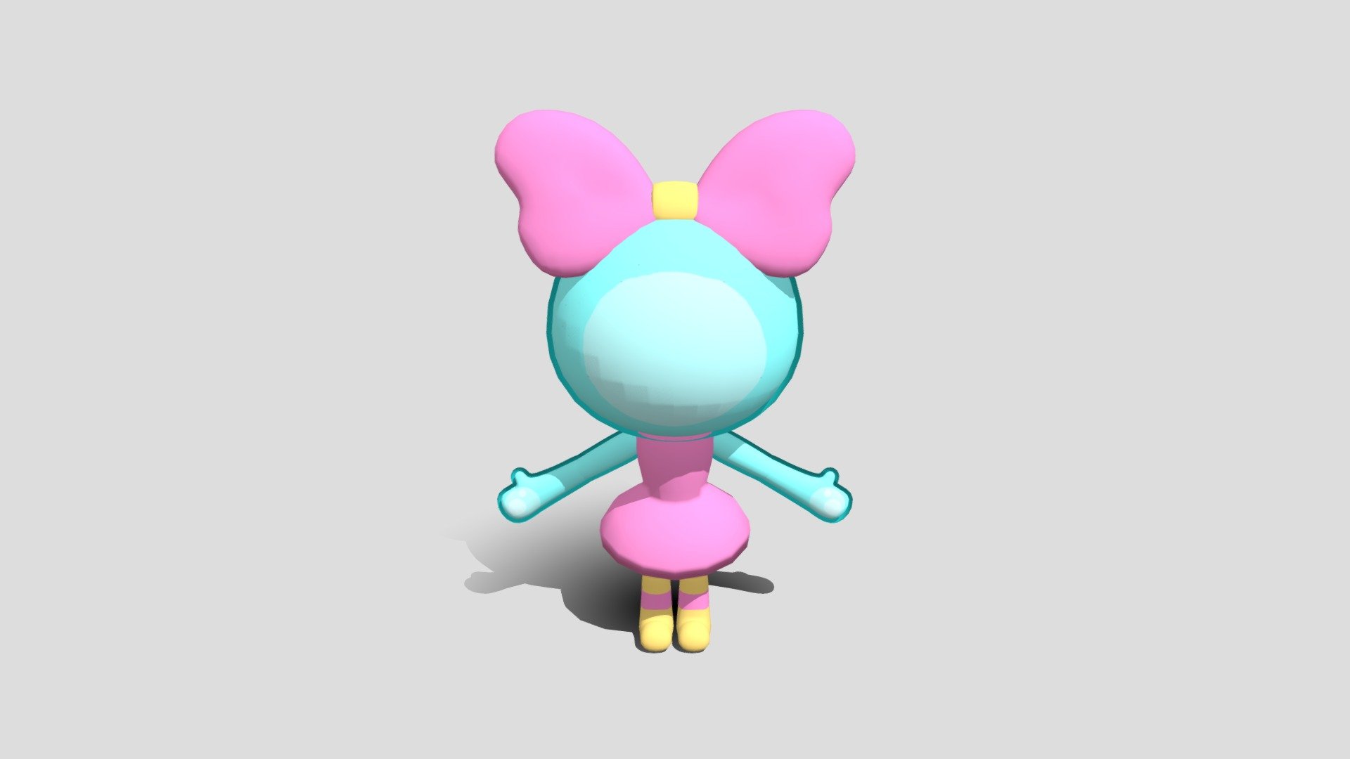 poppy-official-dandys-world - 3D model by Saqua_163 [3b2501b] - Sketchfab