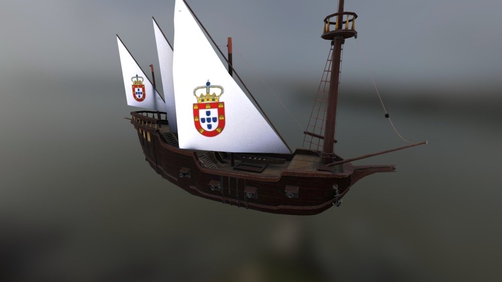 Caravela - 3D model by BicaStudios [3b260b6] - Sketchfab