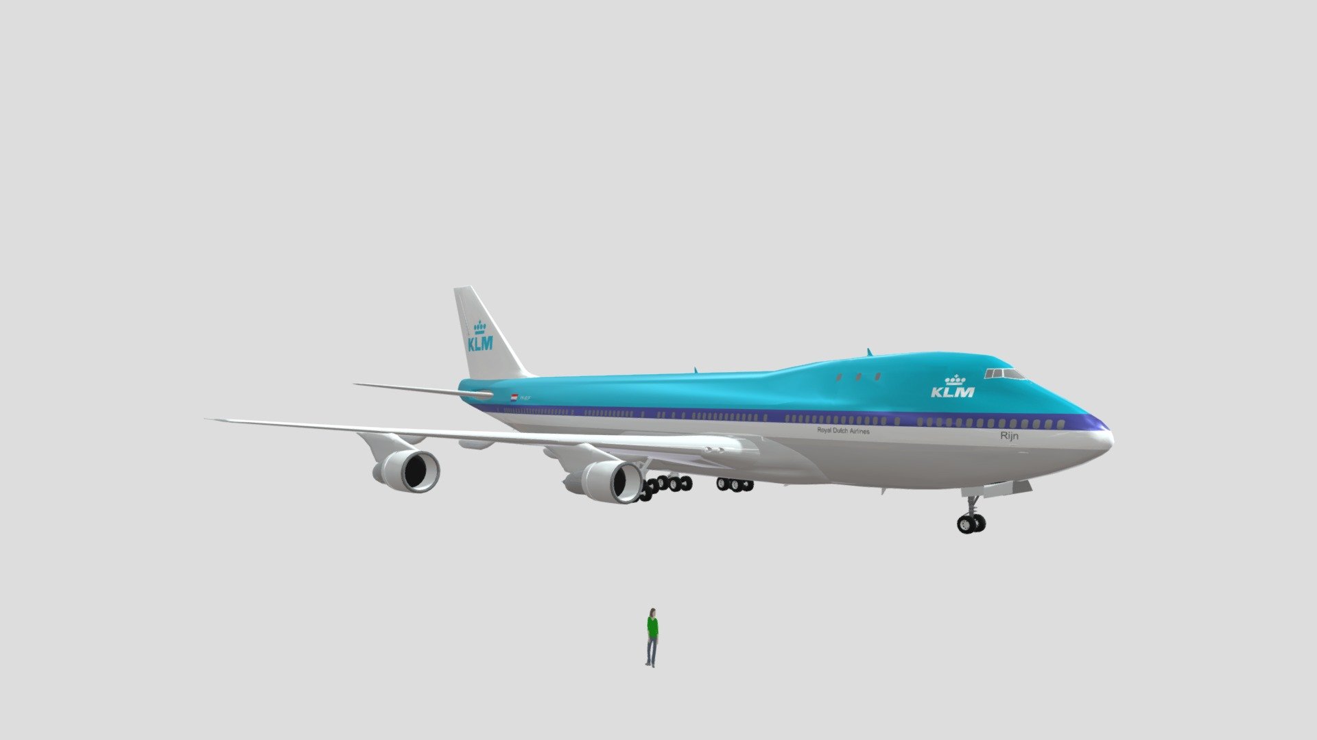Boeing 747 b747 KLM - Download Free 3D model by taeemtasbi [3b271a2 ...