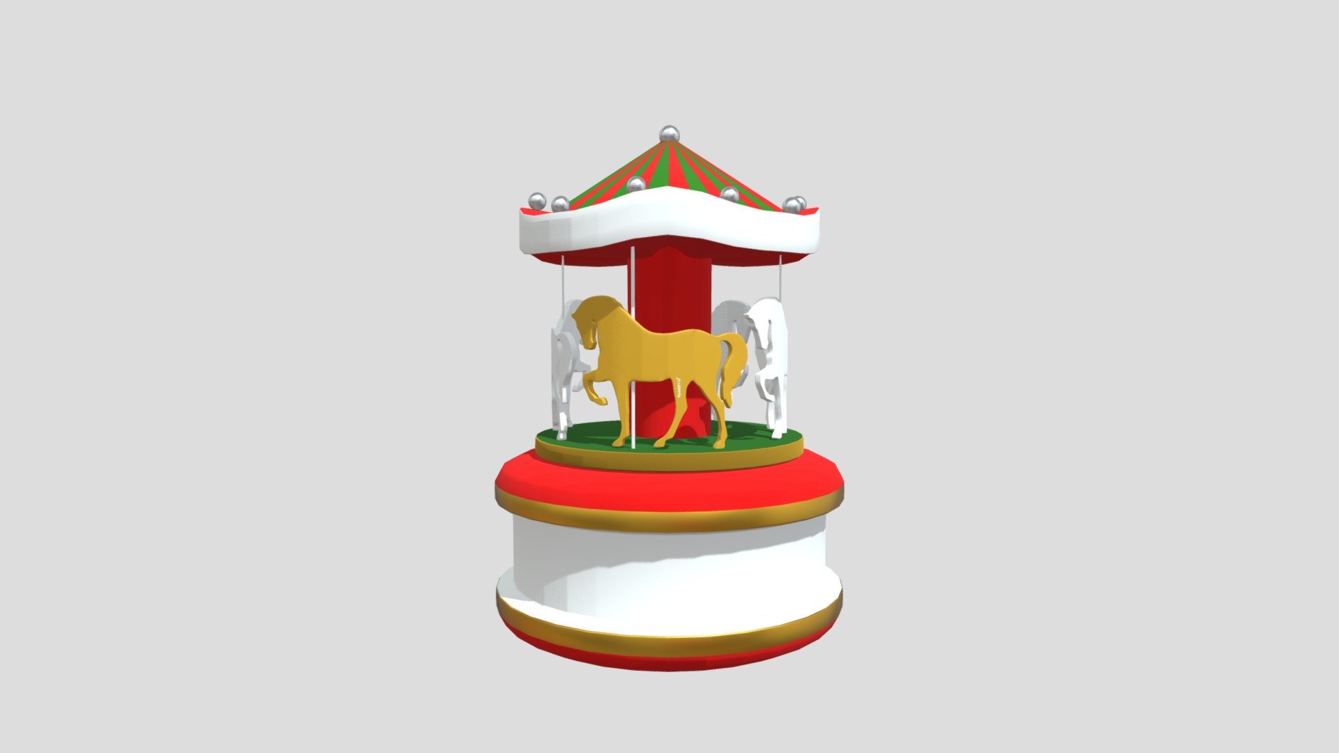 Carousel - Download Free 3D model by Star Veb (@yo1soy5sam) [3b27292 ...