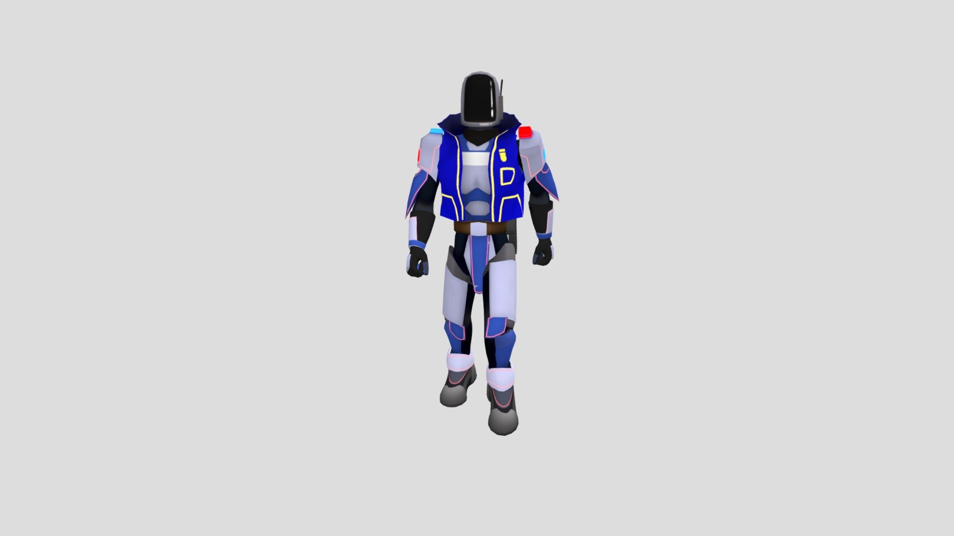 SoulSync City Police Grunt - Download Free 3D model by stephencross101 ...
