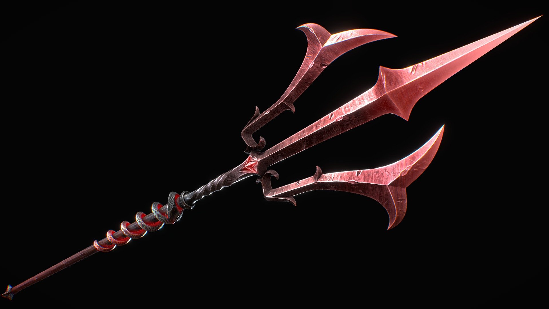 Devil's Trident - 3D model by CGnewbie [3b283bb] - Sketchfab