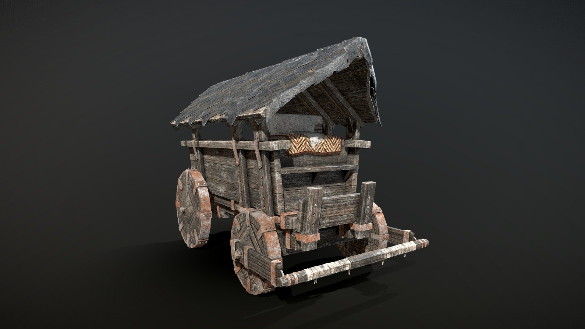 Wrothgar Wagon - 3D model by TaylorBunker [3b2970c] - Sketchfab