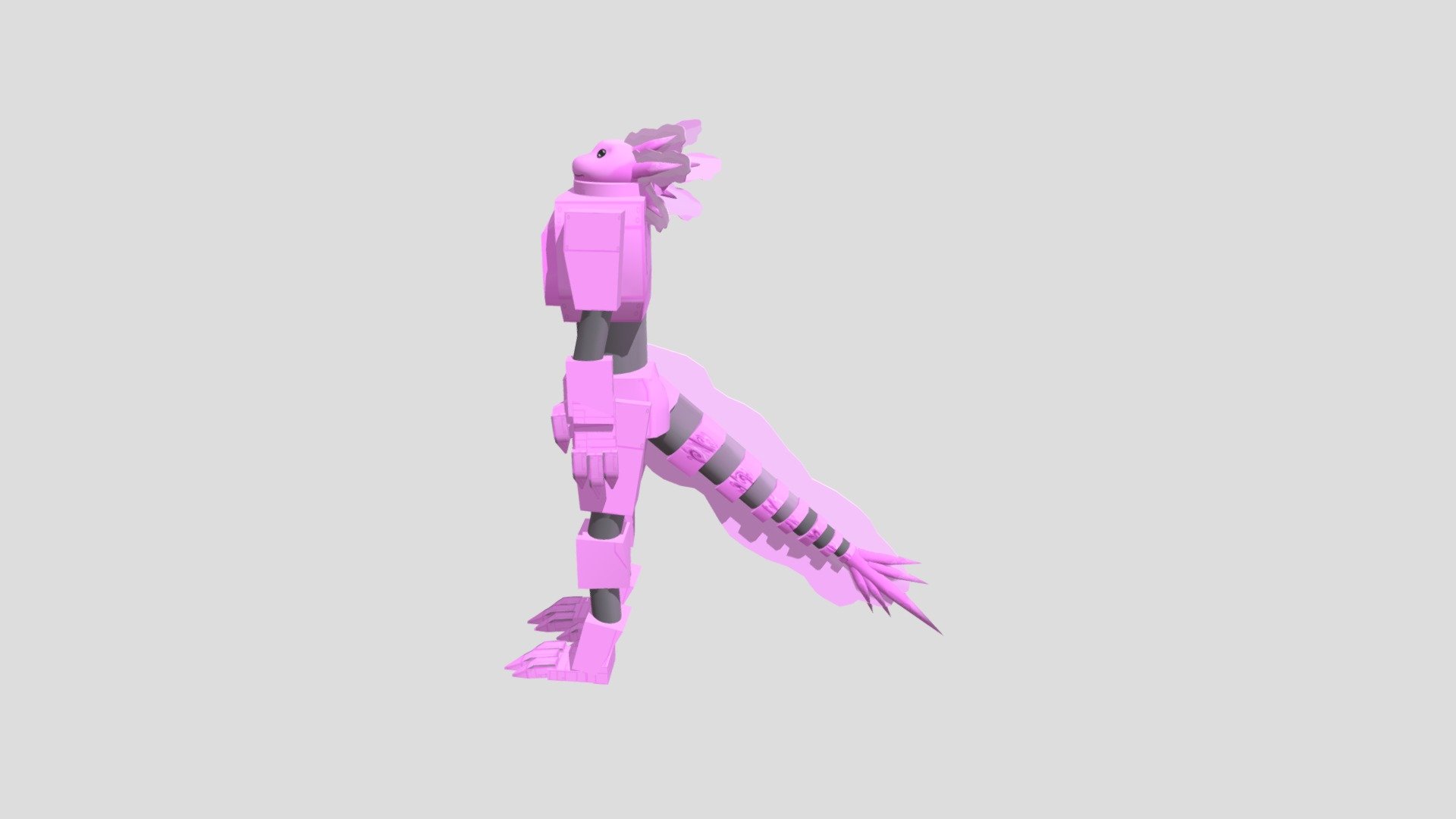 axolotlpowerupmode - Download Free 3D model by Biekie [3b2c5cd] - Sketchfab